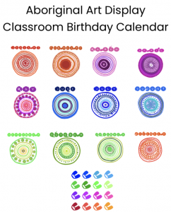 Aboriginal Art Birthday Calendar | TIPIAC