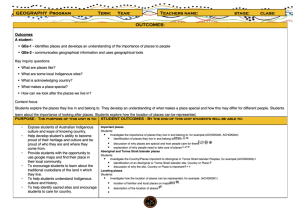 Early Stage 1: Geography Unit | TIPIAC