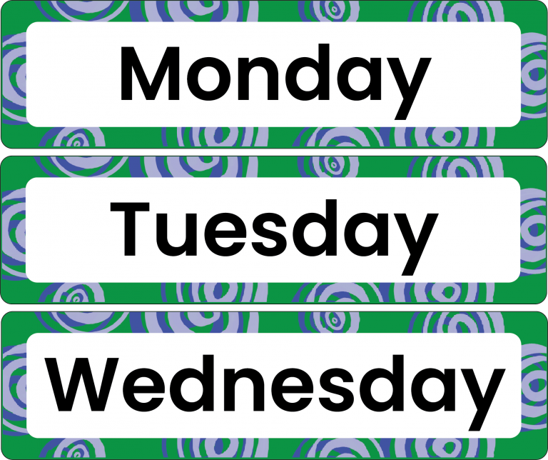 Classroom Calendar | TIPIAC