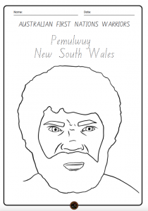 First Nations Warrior Handwriting Worksheets | TIPIAC