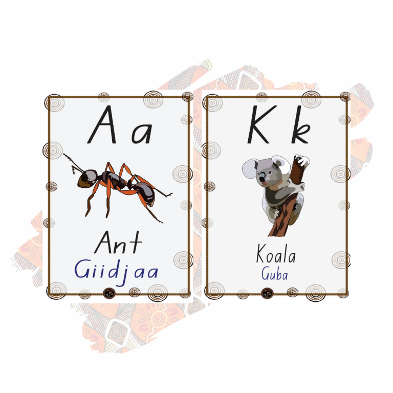 Australian Animal Alphabet Display – language | TIPIAC