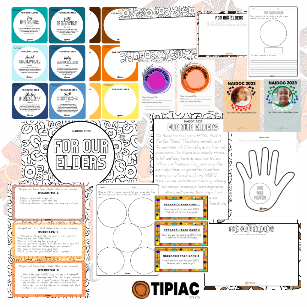 NAIDOC 2023 THEME ‘FOR OUR ELDERS’ RESOURCE PACK | TIPIAC