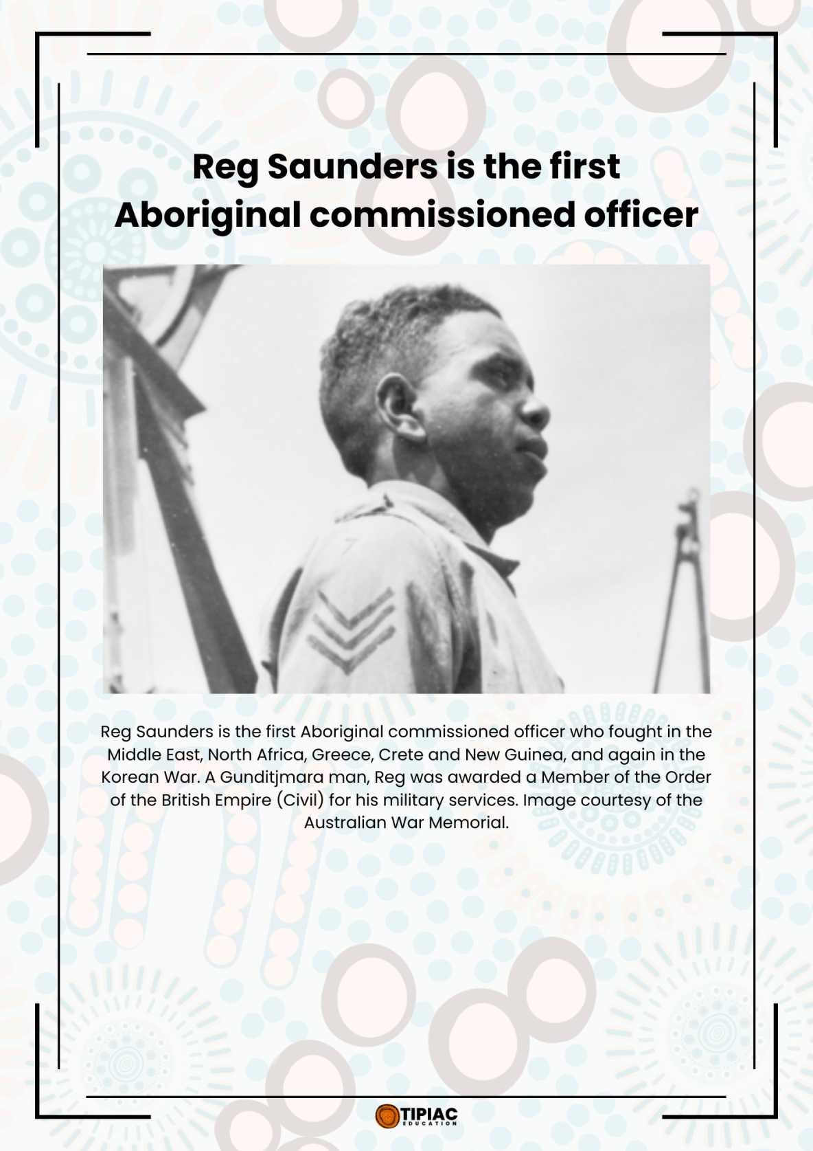 ANZAC Day K-6 activitiy pack | TIPIAC