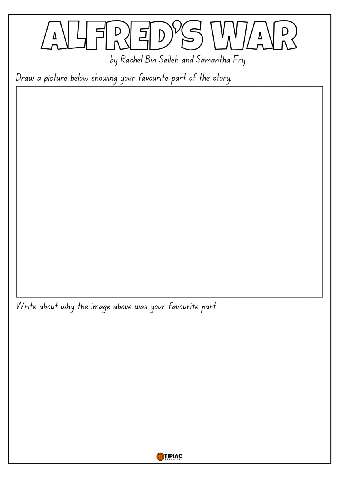 ANZAC Day K-6 activitiy pack | TIPIAC