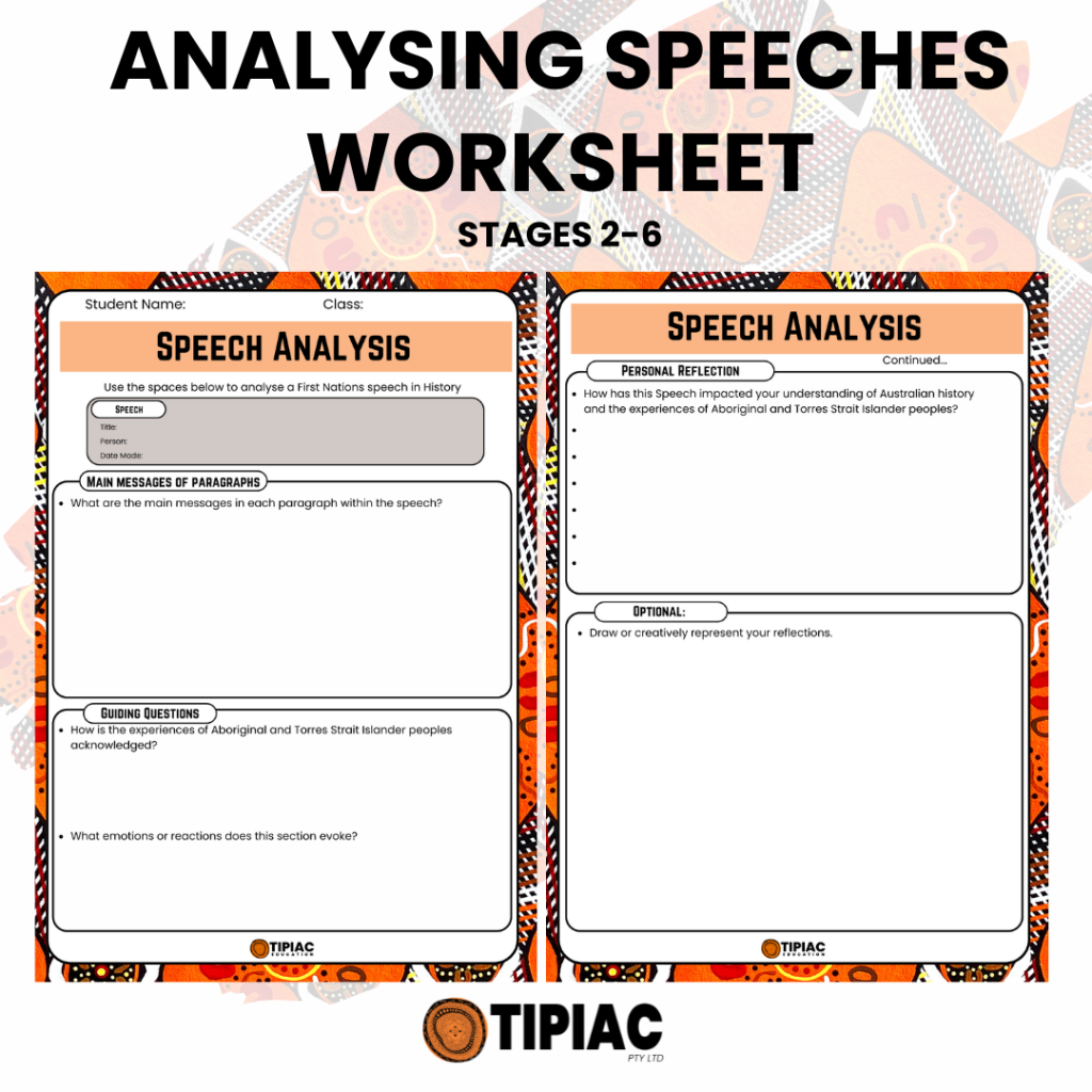 Worksheets | TIPIAC